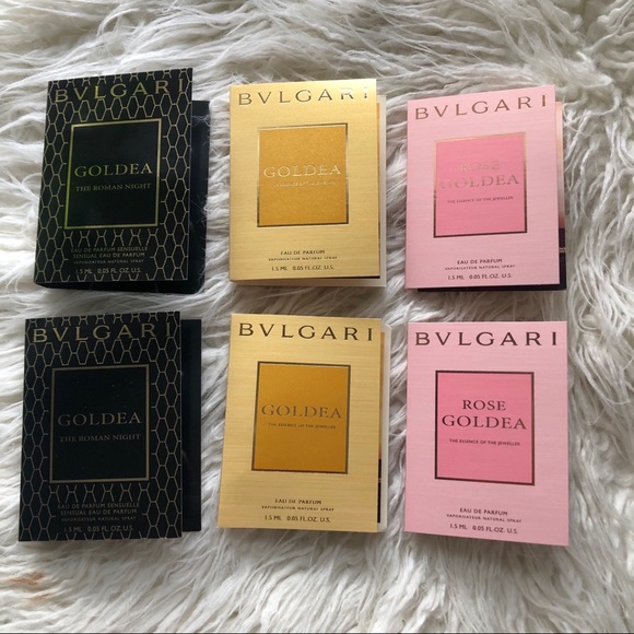 BVLGARI | Bath & Body | Bulgari Sample Set 6piece | Poshmark